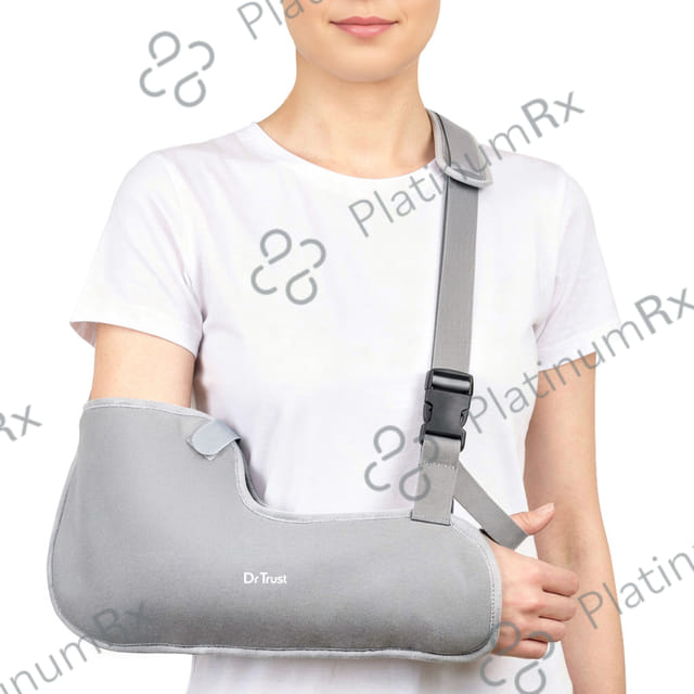 Buy Dr Trust USA Pouch Arm Sling Tropical 4201 Size-M Online: Uses ...