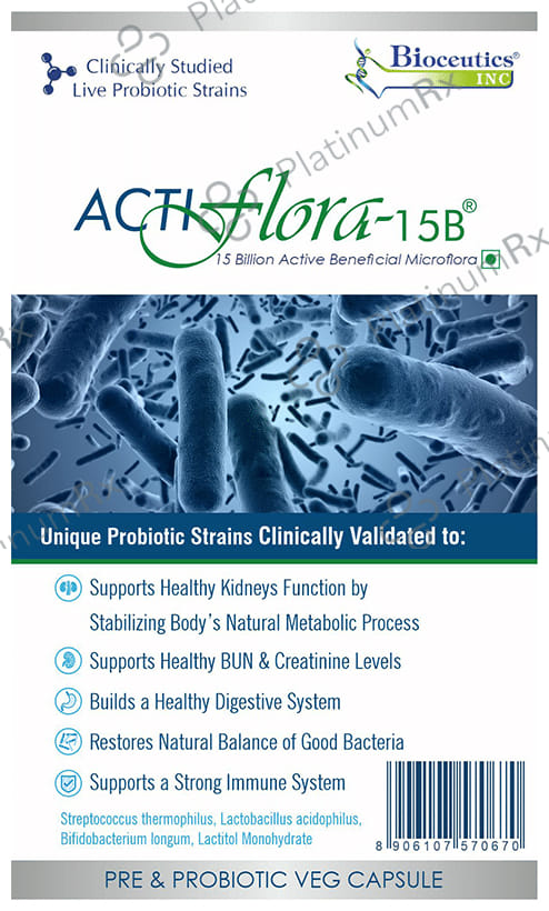Actiflora 15B Vegicap – Uses, Price, Side Effects | PlatinumRx