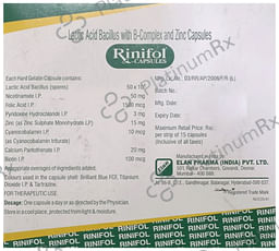 Rinifol Capsule – Uses, Price, Side Effects | PlatinumRx