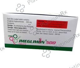 Imeglyn 500mg Tablet 10s | Uses, Price & Substitutes