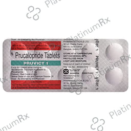 Pruvict 1mg Tablet 10s – Save 66% on Substitute Medicine