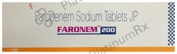 Faronem 200mg Tablet 10s – Save 38% on Substitute Medicine