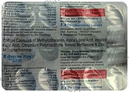 Renerve Plus Capsule 15s - Save 49% on Substitute Medicine