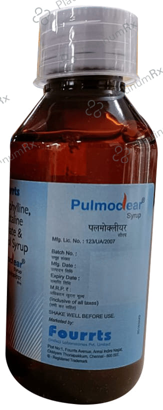 Pulmoclear Syrup 100ml - Uses, Side Effects, Price, Generic | PlatinumRx