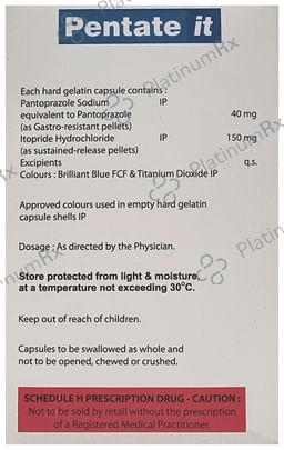 Ganaton Total 150/40mg Capsule SR 10s – Save 69% on Substitute Medicine