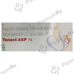 Tonact ASP 10/75mg Capsule 15s - Save 33% on Substitute Medicine