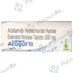 Acogut ER 300mg Tablet 10s | Uses, Price & Substitutes