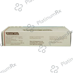 Strocit Plus 500/800mg Tablet 10s | Uses, Price & Substitutes
