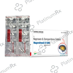 Naxdom 500/10mg Tablet 15s - Save 41% on Substitute Medicine