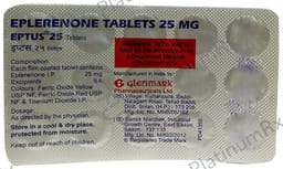 Eptus 25mg Tablet 15s | Uses, Price & Substitutes