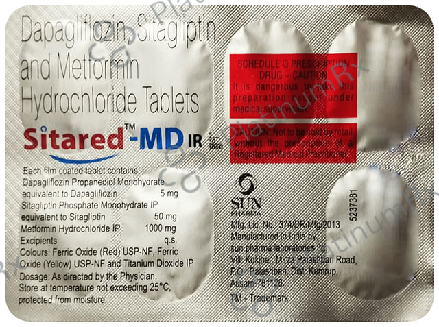 Sitared MD – Uses, Price, Side Effects | PlatinumRx