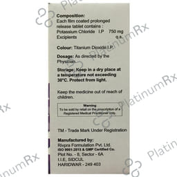 Addkay 750mg Tablet PR 10s | Uses, Price & Substitutes
