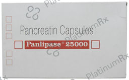 Panlipase 25000 Capsule 10s - Save 60% on Substitute Medicine