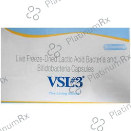 VSL 3 2.5B Capsule 10s – Uses, Price, Side Effects | PlatinumRx