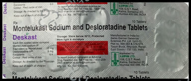 Deskast 5/10mg Tablet 10s - Uses, Side Effects, Price, Generic | PlatinumRx