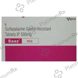 Saaz 500mg Tablet 10s - Uses, Side Effects, Price, Generic | PlatinumRx