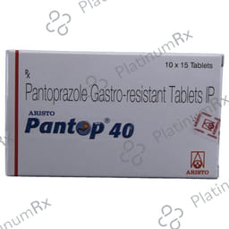 Pantop 40mg Tablet 15s | Uses, Price & Substitutes