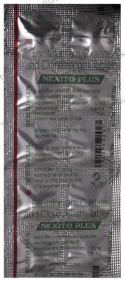 Nexito Plus Tablet – Uses, Price, Side Effects | PlatinumRx
