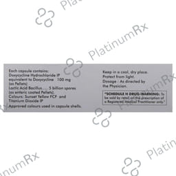 Microdox LBX 100mg/5B Capsule 10s | Uses, Price & Substitutes