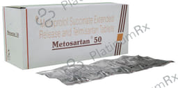 Metosartan 40/50mg Tablet ER 10s - Save 73% on Substitute Medicine
