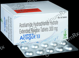 Acogut ER 300mg Tablet 10s - Save 44% on Substitute Medicine