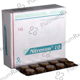 Nitrosun 10 Tablet – Uses, Price, Side Effects | PlatinumRx