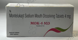 Mok 4mg MD Tablet 10s – Uses, Price, Side Effects | PlatinumRx