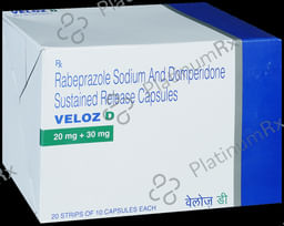 Veloz D 30/20mg Capsule SR 10s - Save 65% on Substitute Medicine