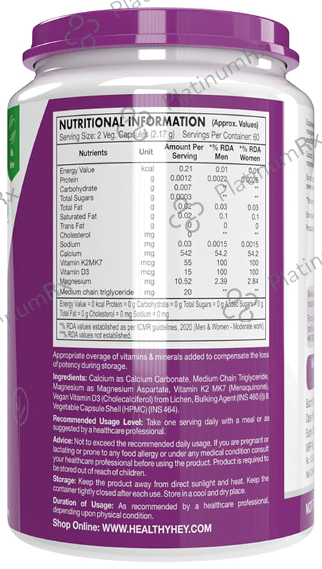 HealthyHey Nutrition – Uses, Price, Side Effects | PlatinumRx