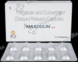 Maxdulin 75/20 Capsule DR – Uses, Price, Side Effects | PlatinumRx
