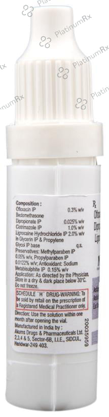 Mix Biotic Ear Drop – Uses, Price, Side Effects | PlatinumRx